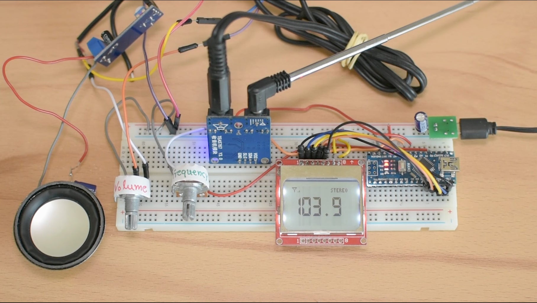 Arduino Tea5767 Fm Radio Receiver 6 Steps With Pictures Instructables