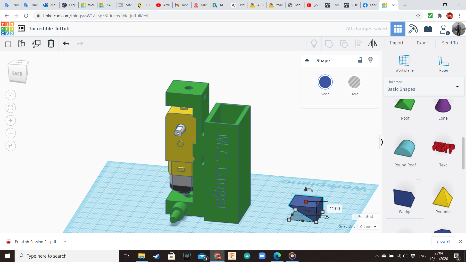 Tinkercad Robotics for School: Evil Zipline Robot! : 17 Steps (with ...