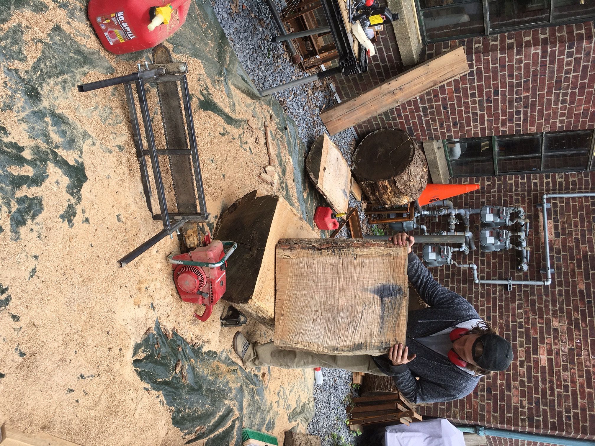 $25 Chainsaw Milling Attachement : 13 Steps (with Pictures) - Instructables