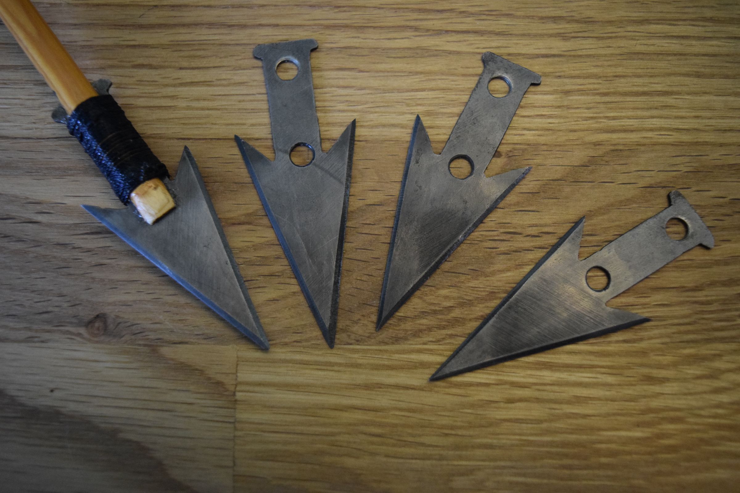 Arrowheads Made From an Old Saw Blade With Basic Tools : 22 Steps (with ...