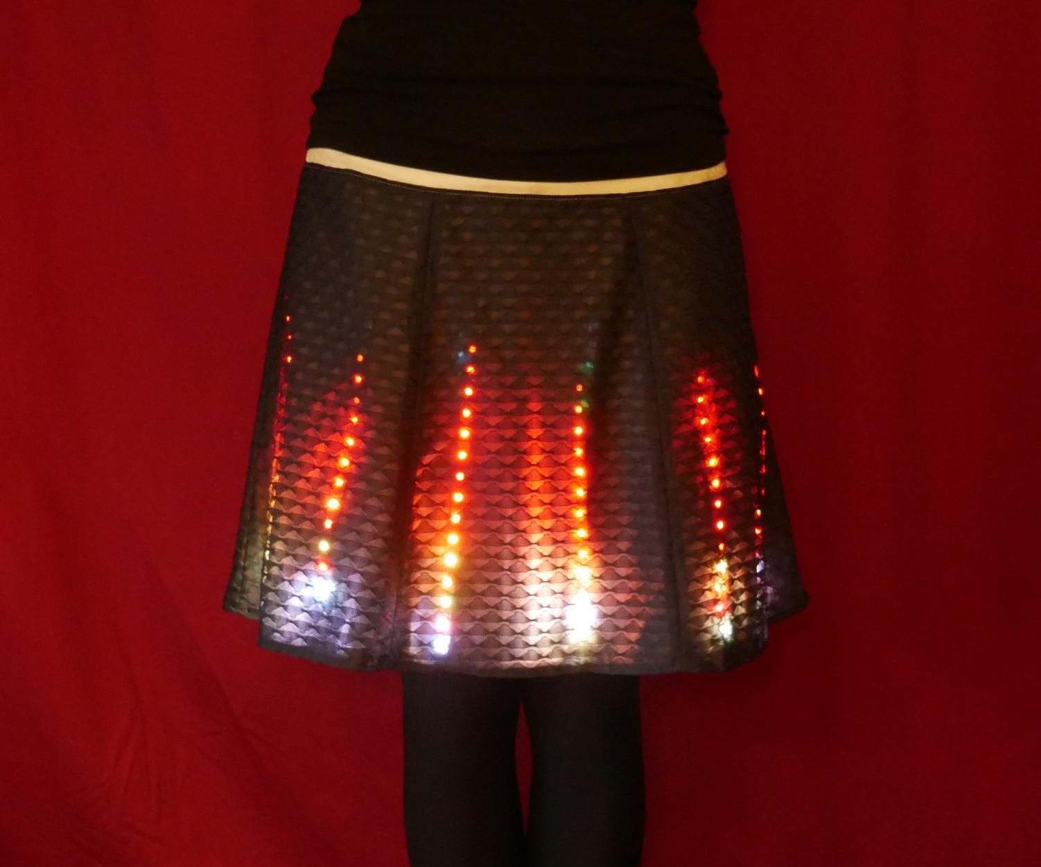 Neopixel LED Skirt (motion Triggered) : 10 Steps (with Pictures ...
