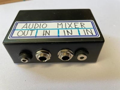 PASSIVE 3 CHANNEL AUDIO MIXER : 3 Steps (with Pictures) - Instructables