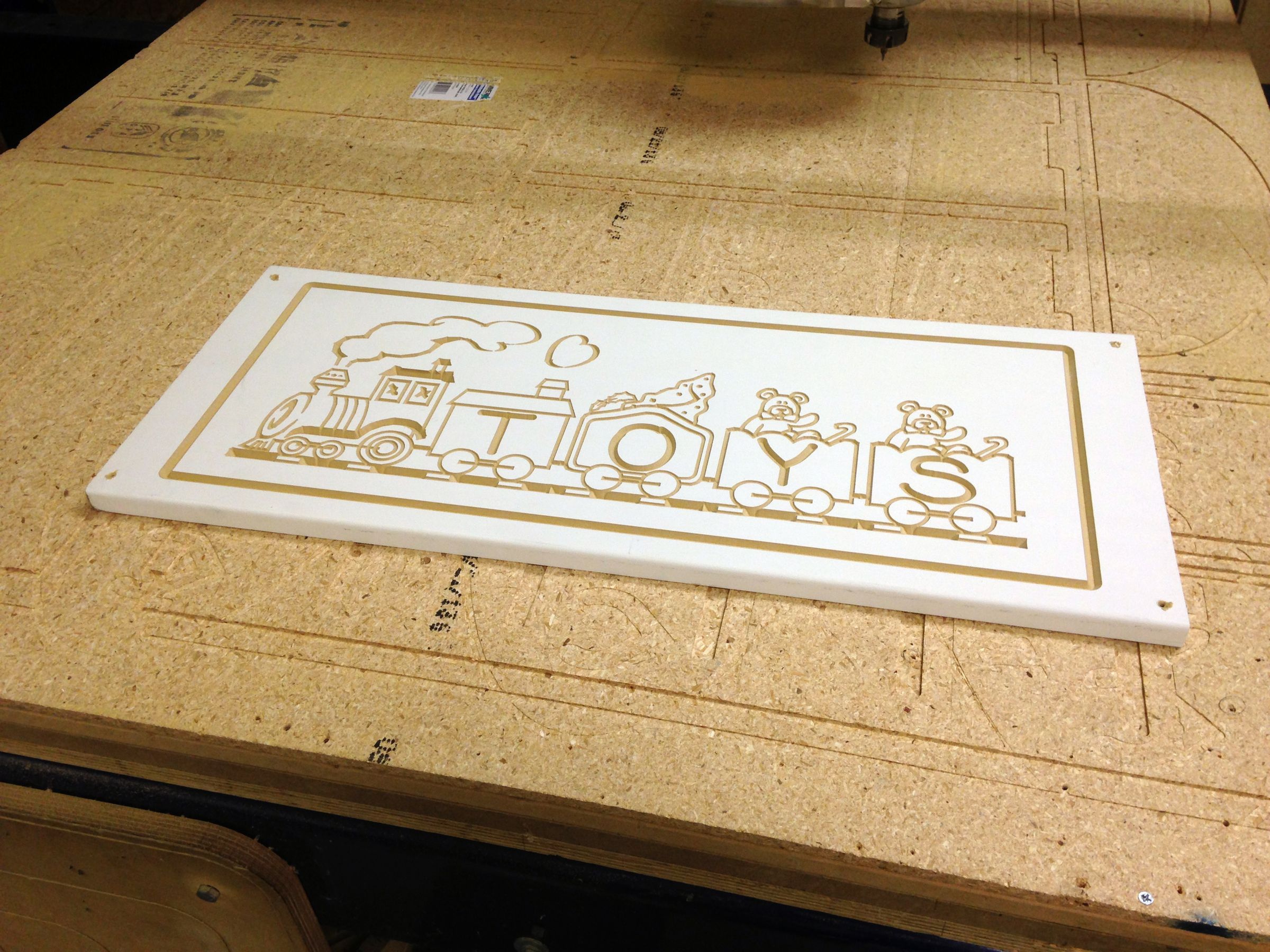 Custom Wooden Signs Made With Shopbot CNC Router : 7 Steps (with ...