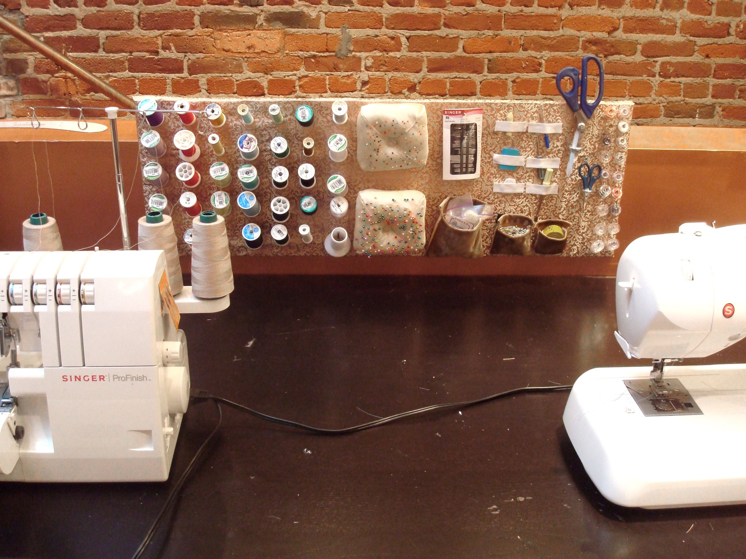 Wall Mounted Sewing Station : 7 Steps (with Pictures) - Instructables