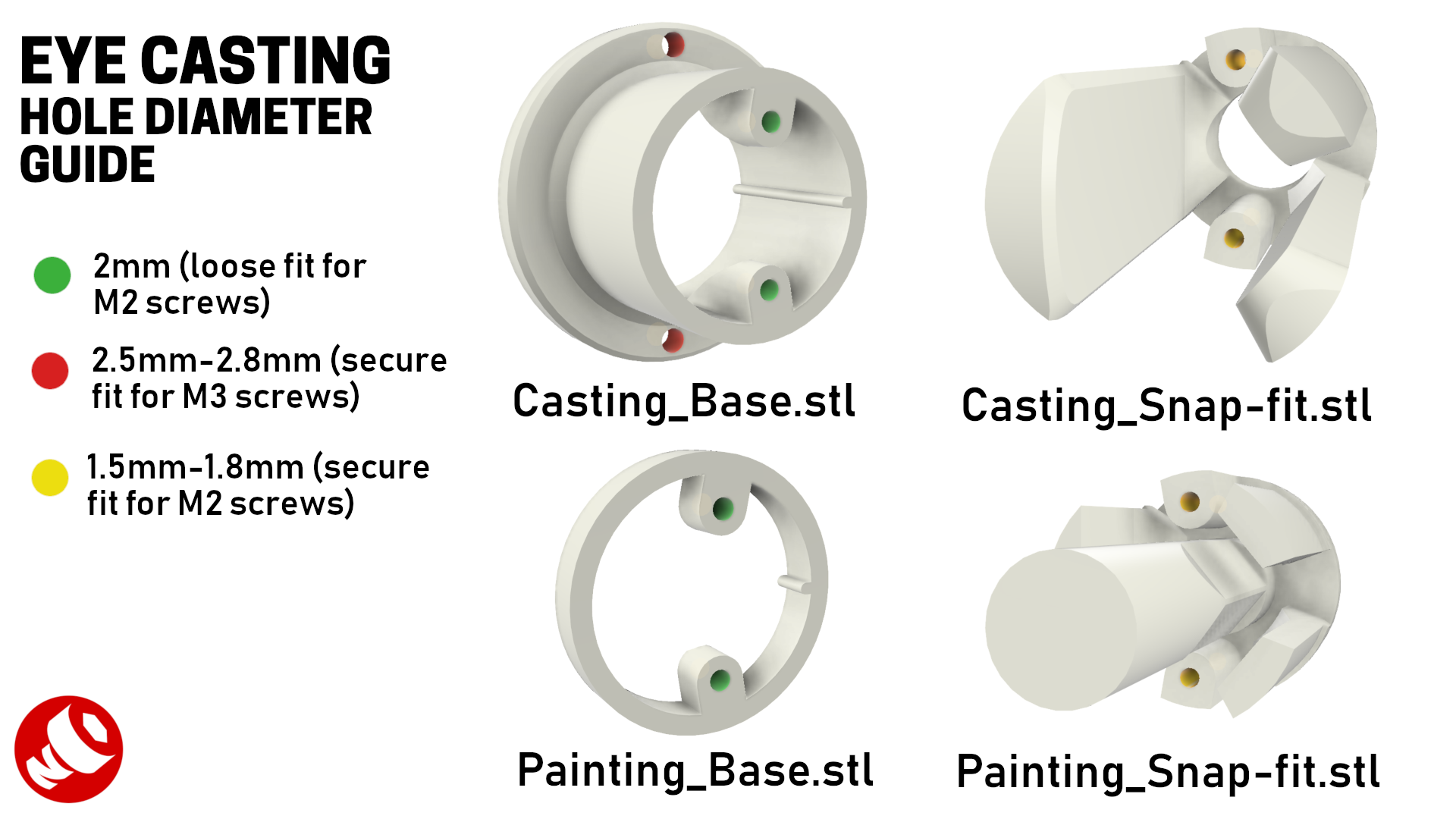 How to Make Ultra Realistic Eyes Using 3D Printing and Casting : 7 ...
