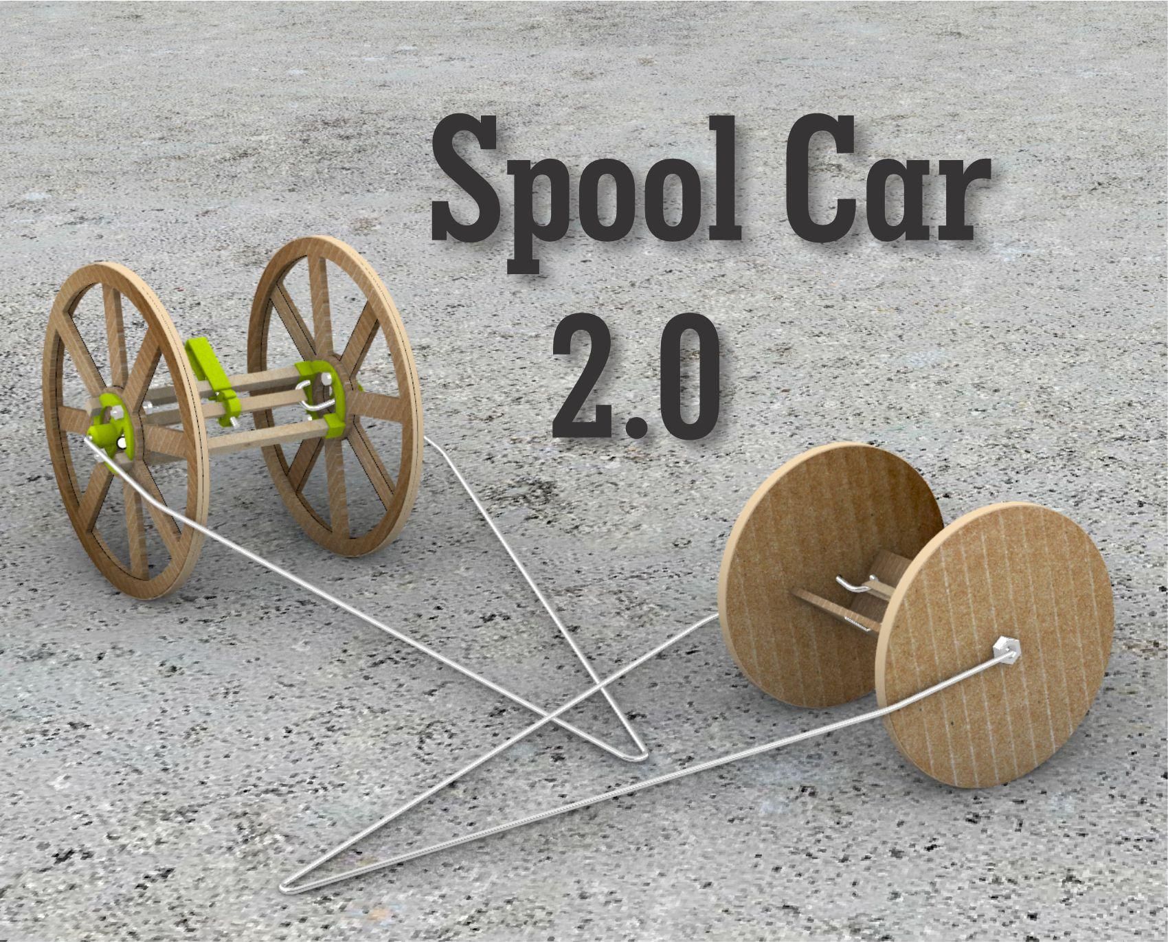 Spool Car 2.0 -- a High Performance Take on an Old-Fashioned Toy : 10 ...