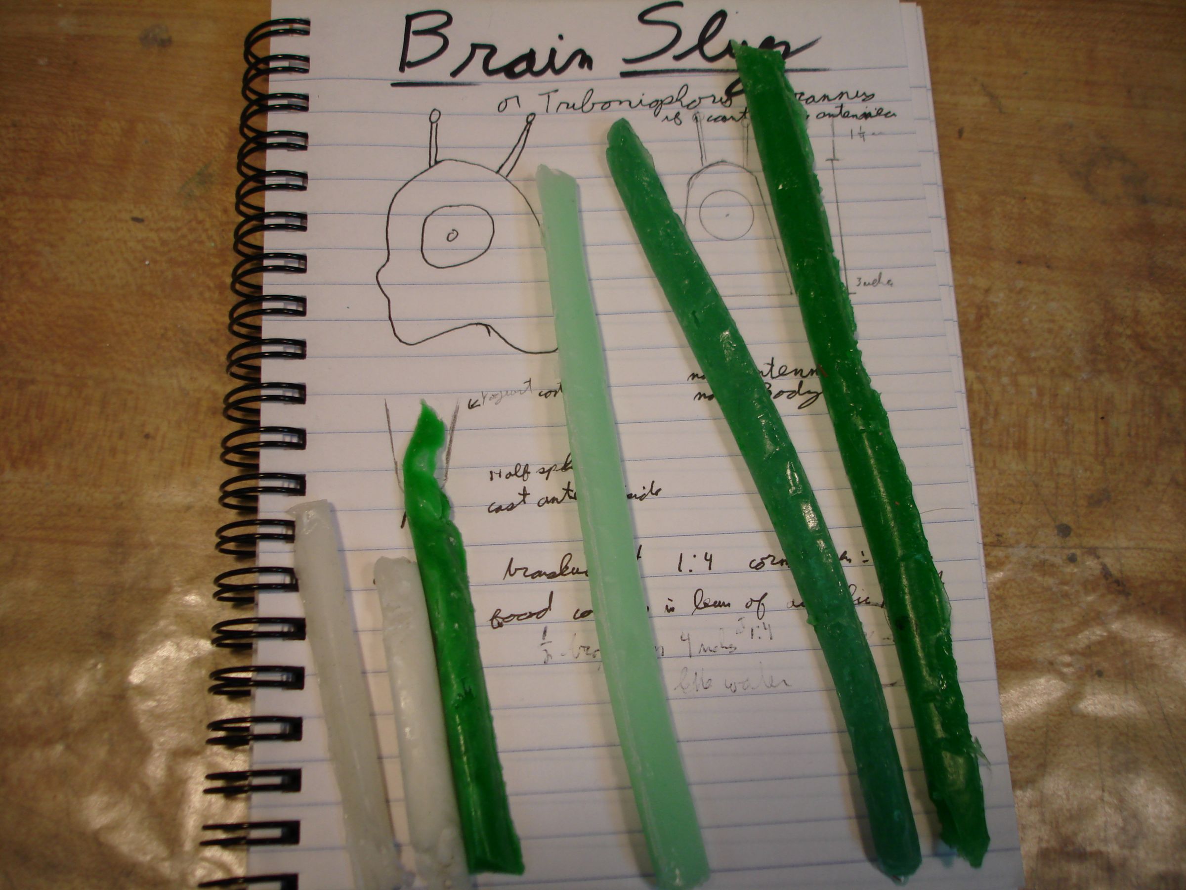 Silicone/Oogoo Brain Slug From Futurama (Updated) : 8 Steps (with ...