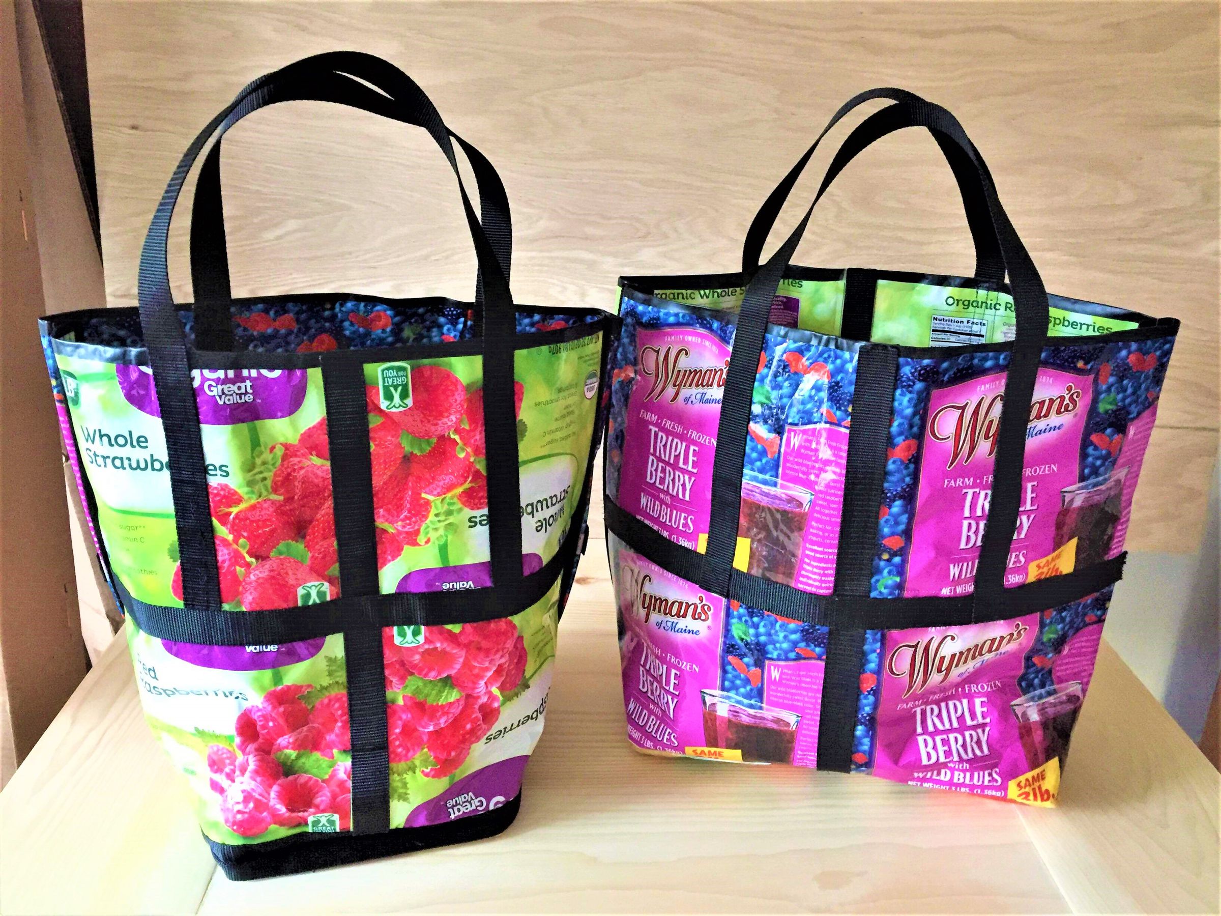 Upcycled Food Packaging Tote Bag : 11 Steps (with Pictures) - Instructables