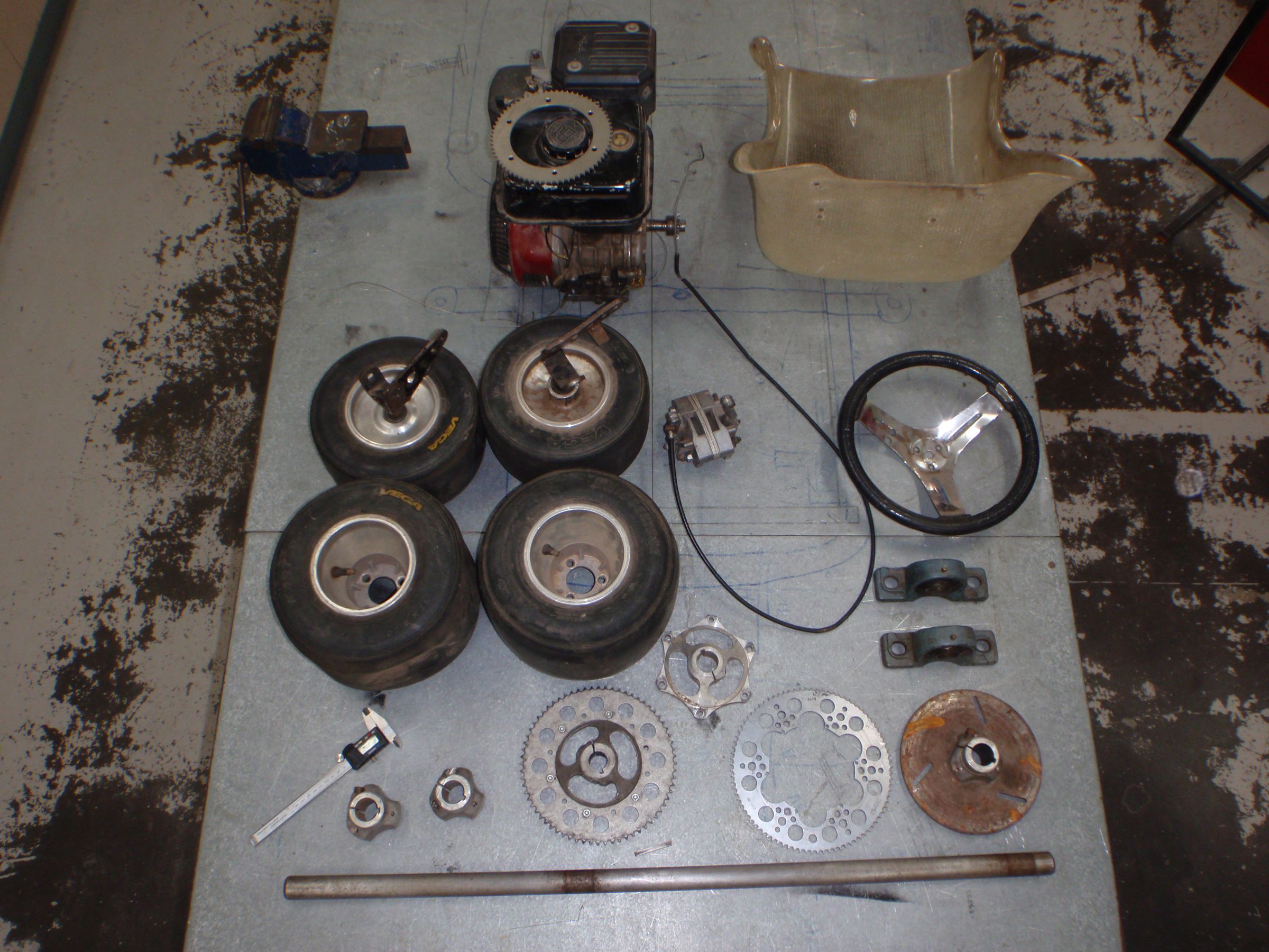 How to Design and Build a Go Kart. : 26 Steps (with Pictures ...