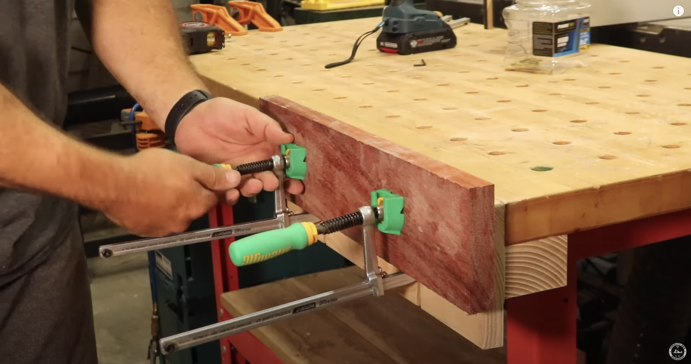 DIY Woodworking Bench Vise - Quick and Easy Shop Project : 7 Steps ...