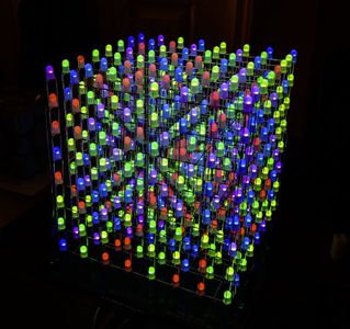 8X8X8 3D RGB LED Cube : 18 Steps (with Pictures) - Instructables