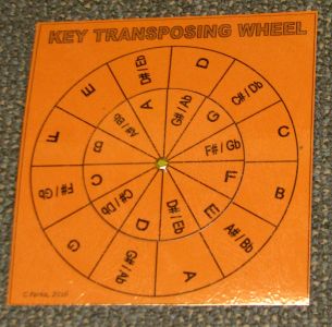 Key Transposing Wheel for Chords : 7 Steps (with Pictures) - Instructables