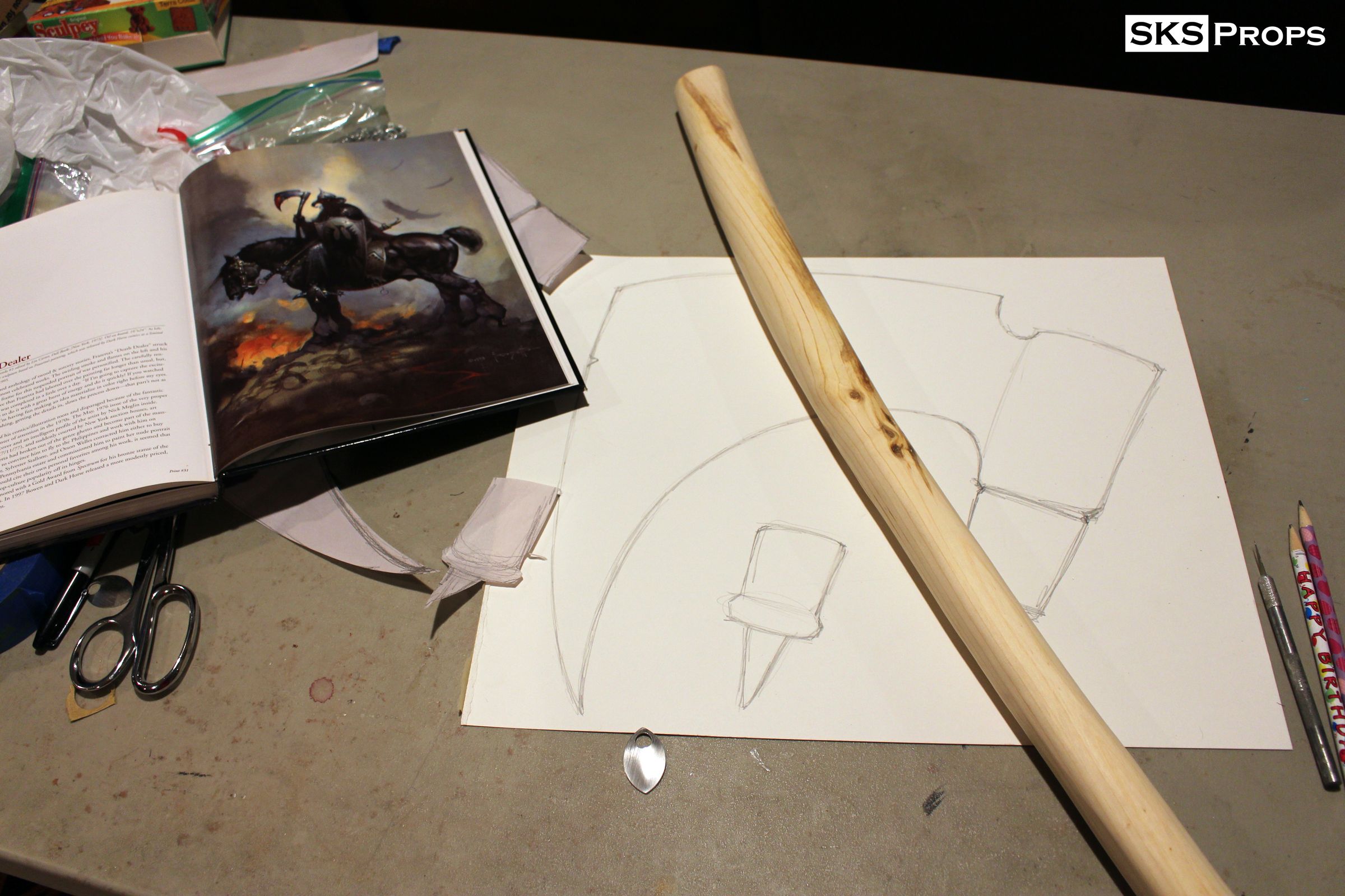 Frazetta Death Dealer Cosplay - SKS Props : 34 Steps (with Pictures ...