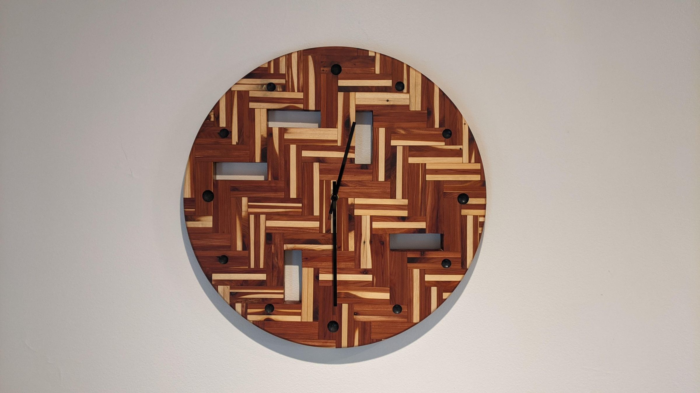 Cedar Planking Clock : 6 Steps (with Pictures) - Instructables