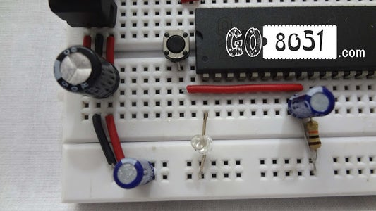 Programming P89V51RD2 (8051 Microcontroller) on Breadboard : 4 Steps (with Pictures) - Instructables