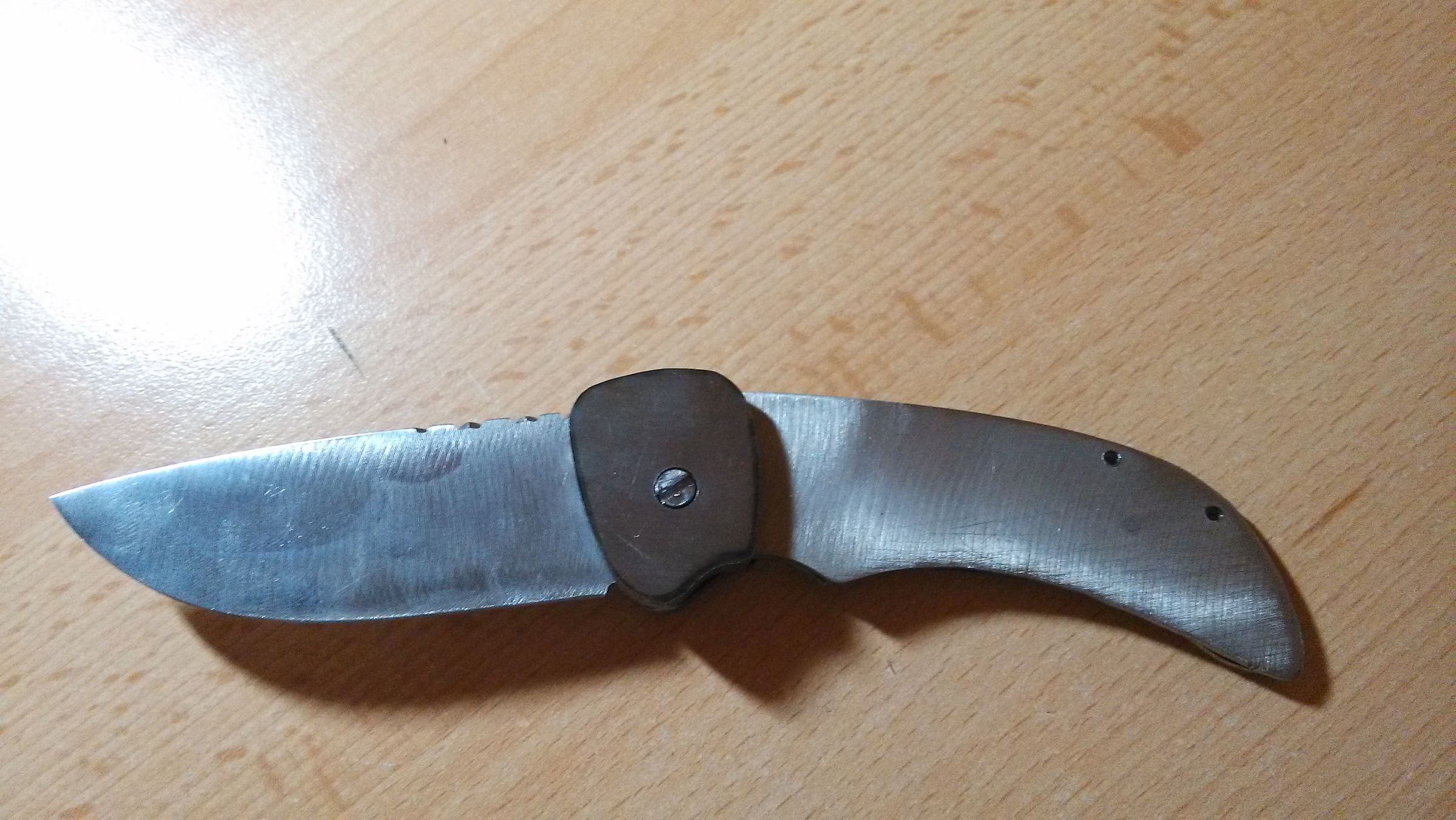 DIY Folding Knife With Button Lock : 11 Steps (with Pictures ...