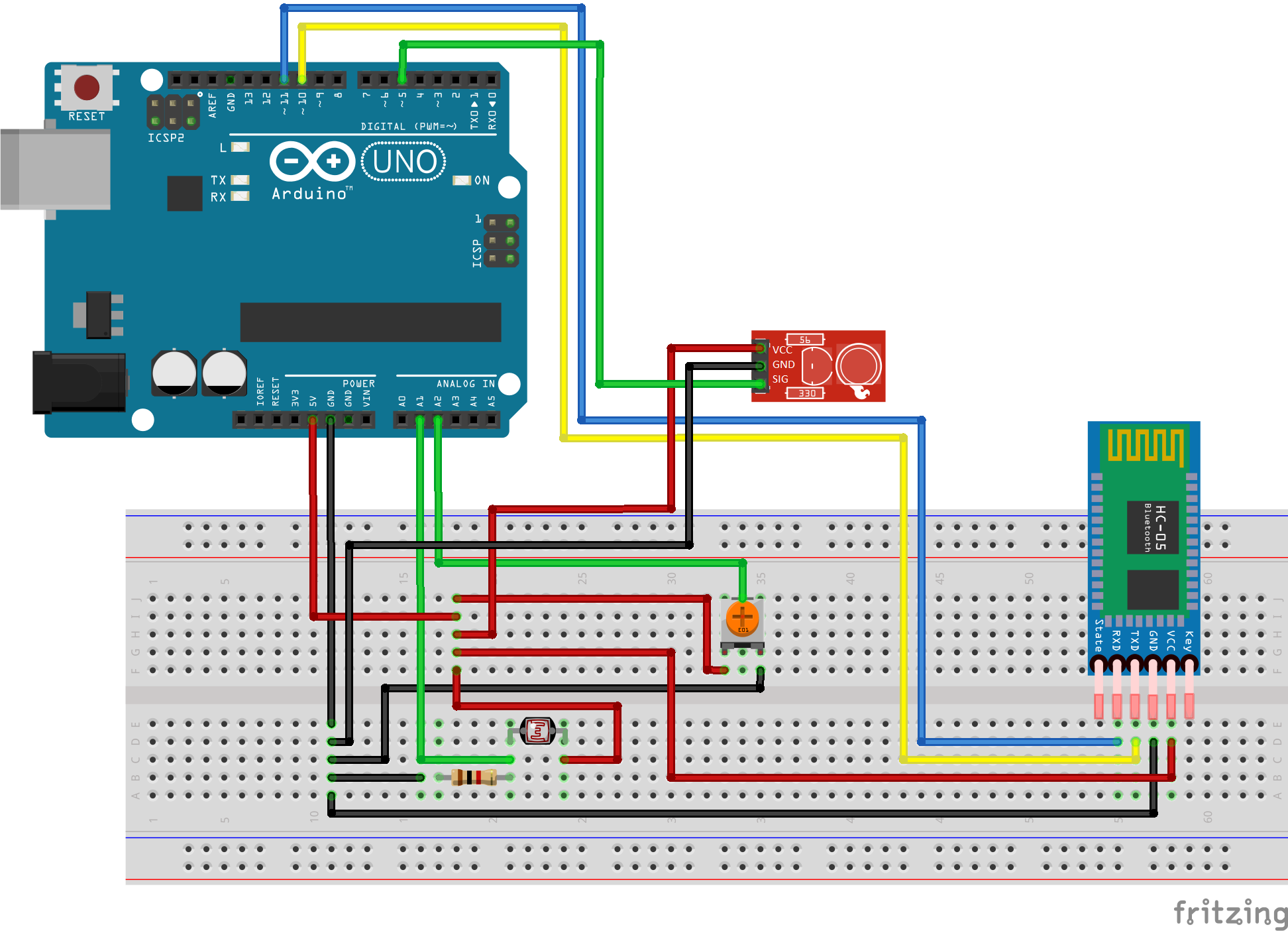 How to Read Arduino Sensor Data on Android App Using Bluetooth : 9 ...