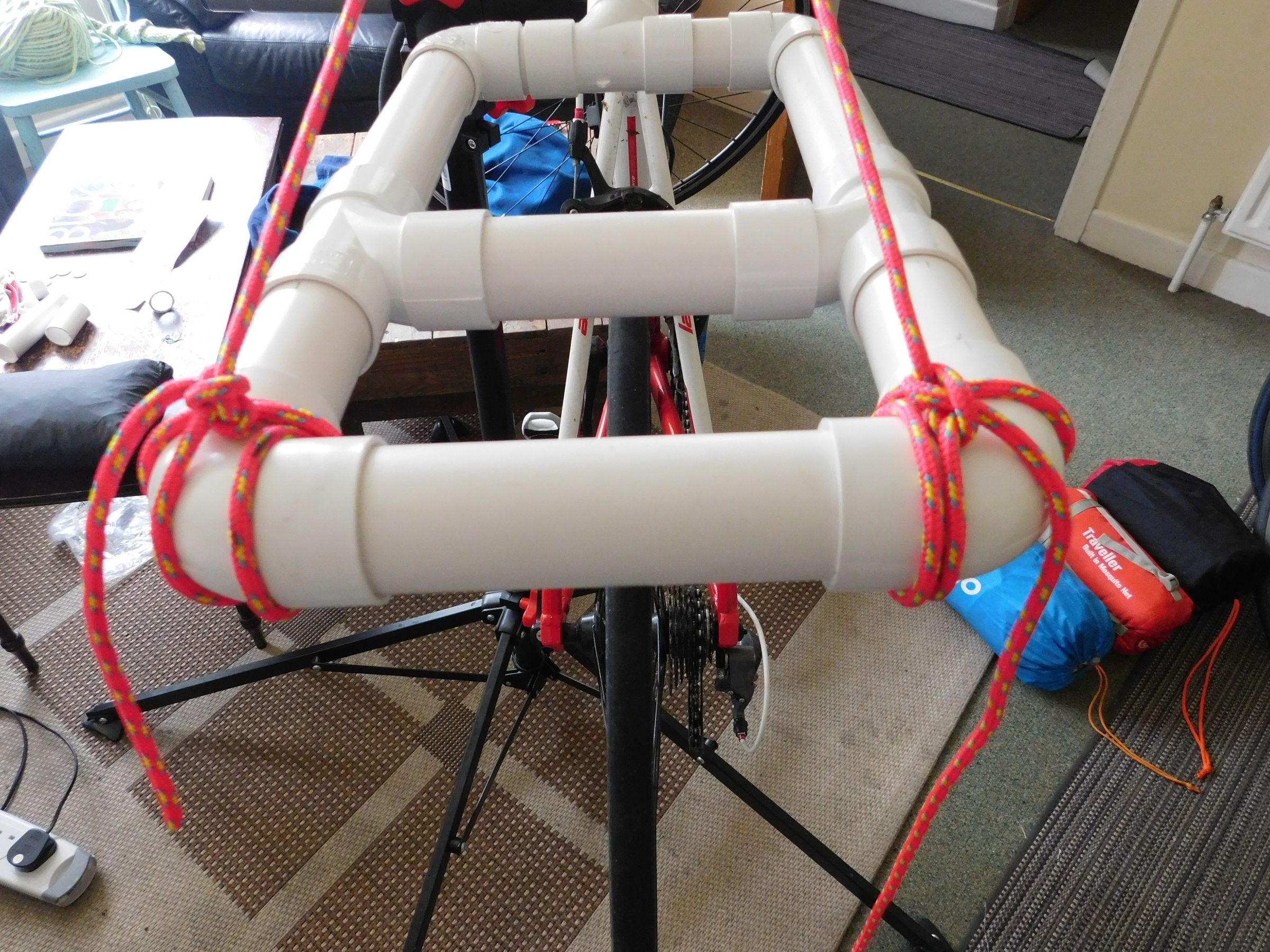 PVC Bicycle Luggage Rack : 8 Steps (with Pictures) - Instructables
