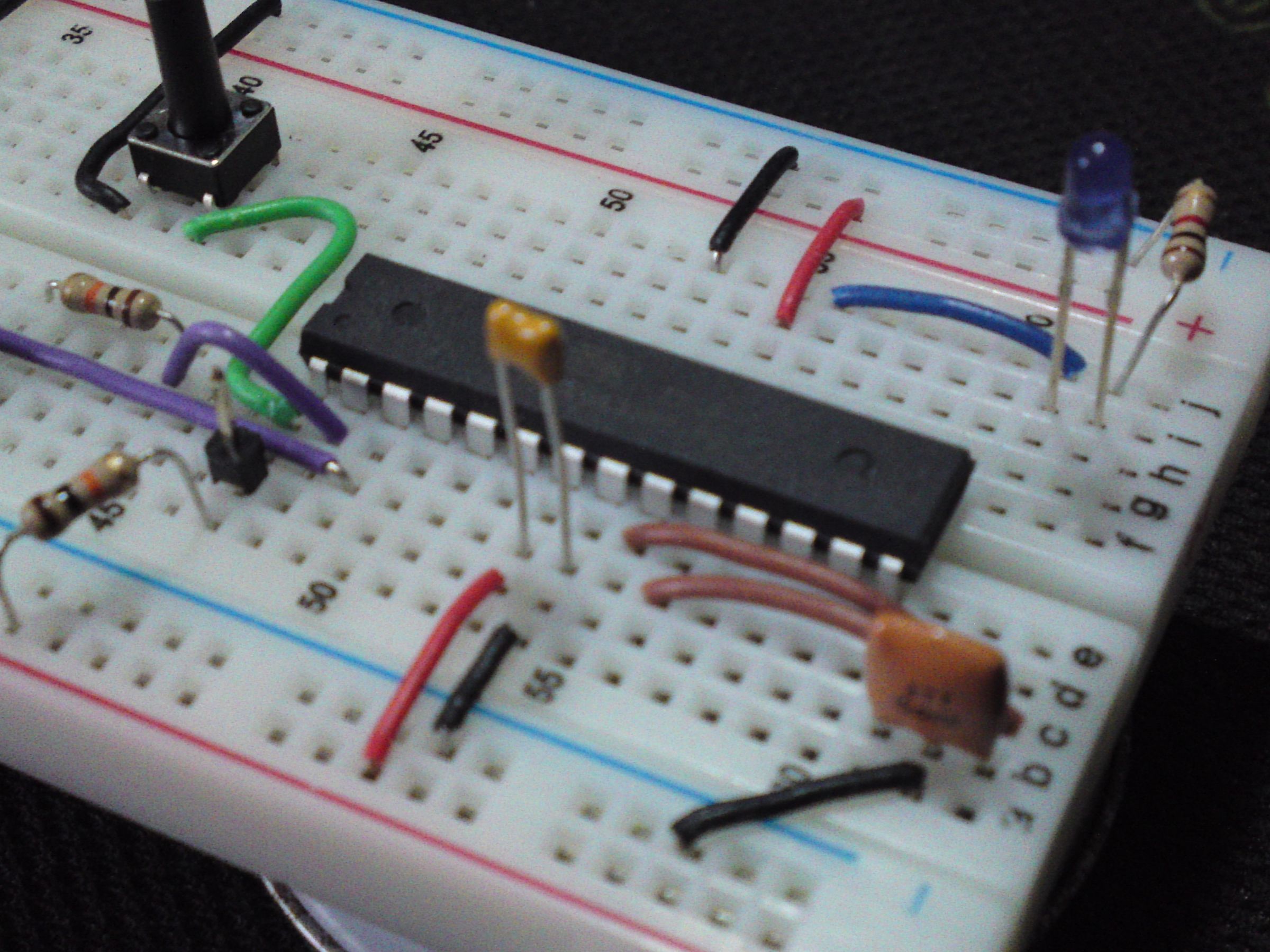How to Make the Easiest Breadboard Arduino Uno...EVER ! - the Breduino ...