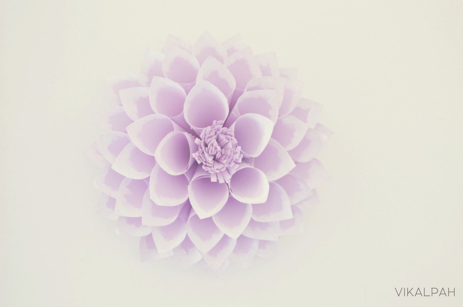 DIY Paper Dahlia : 10 Steps (with Pictures) - Instructables