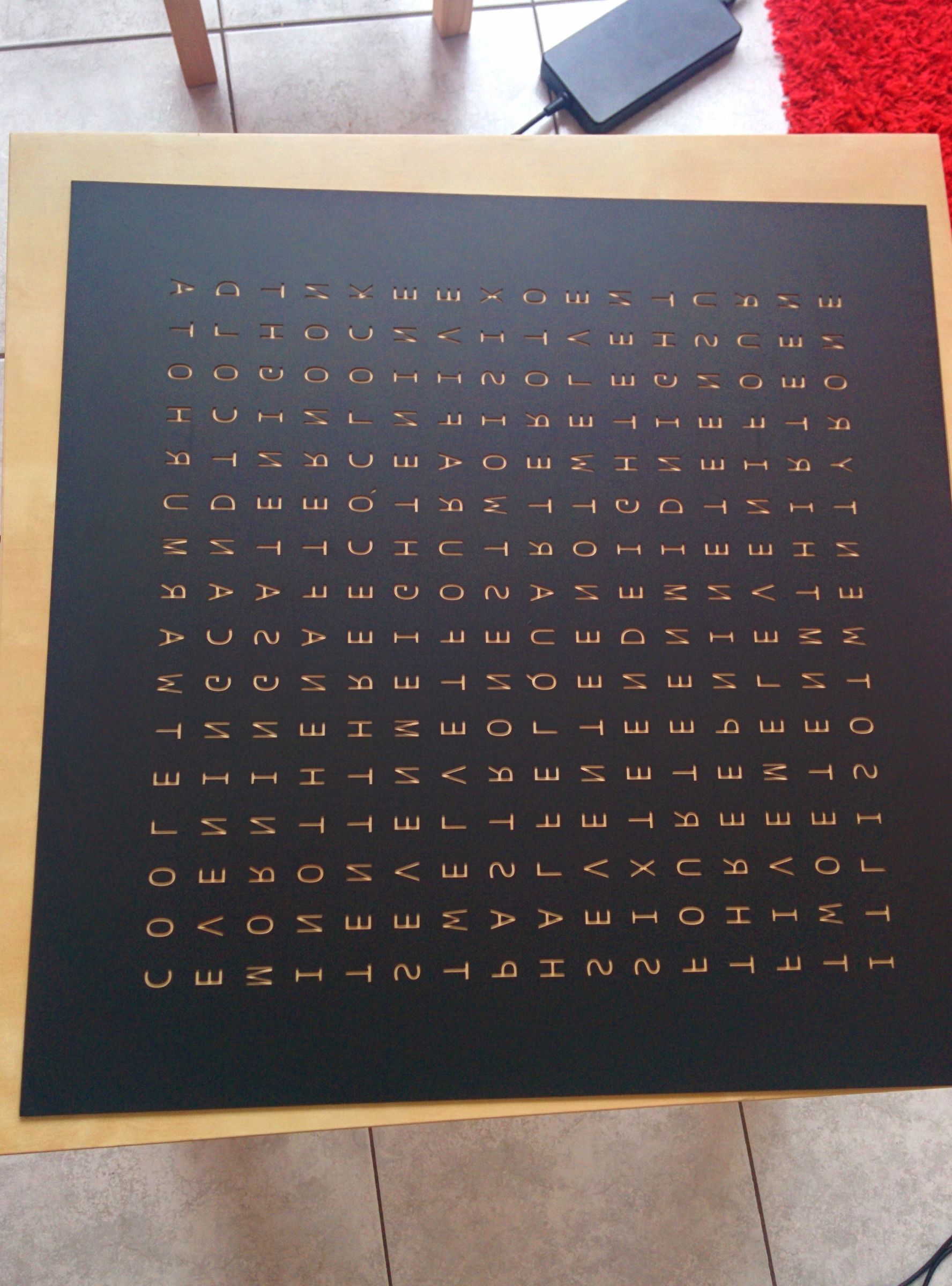 Wordclock : 15 Steps (with Pictures) - Instructables