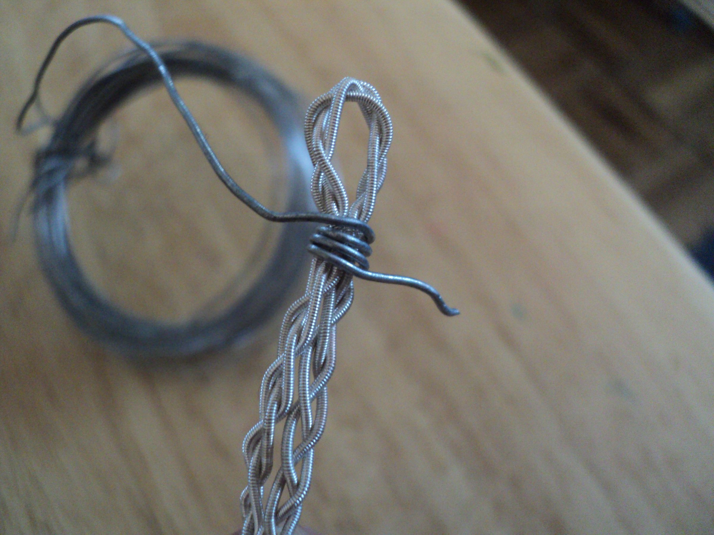 Make a Bracelet Out of Used Guitar Strings. : 8 Steps - Instructables