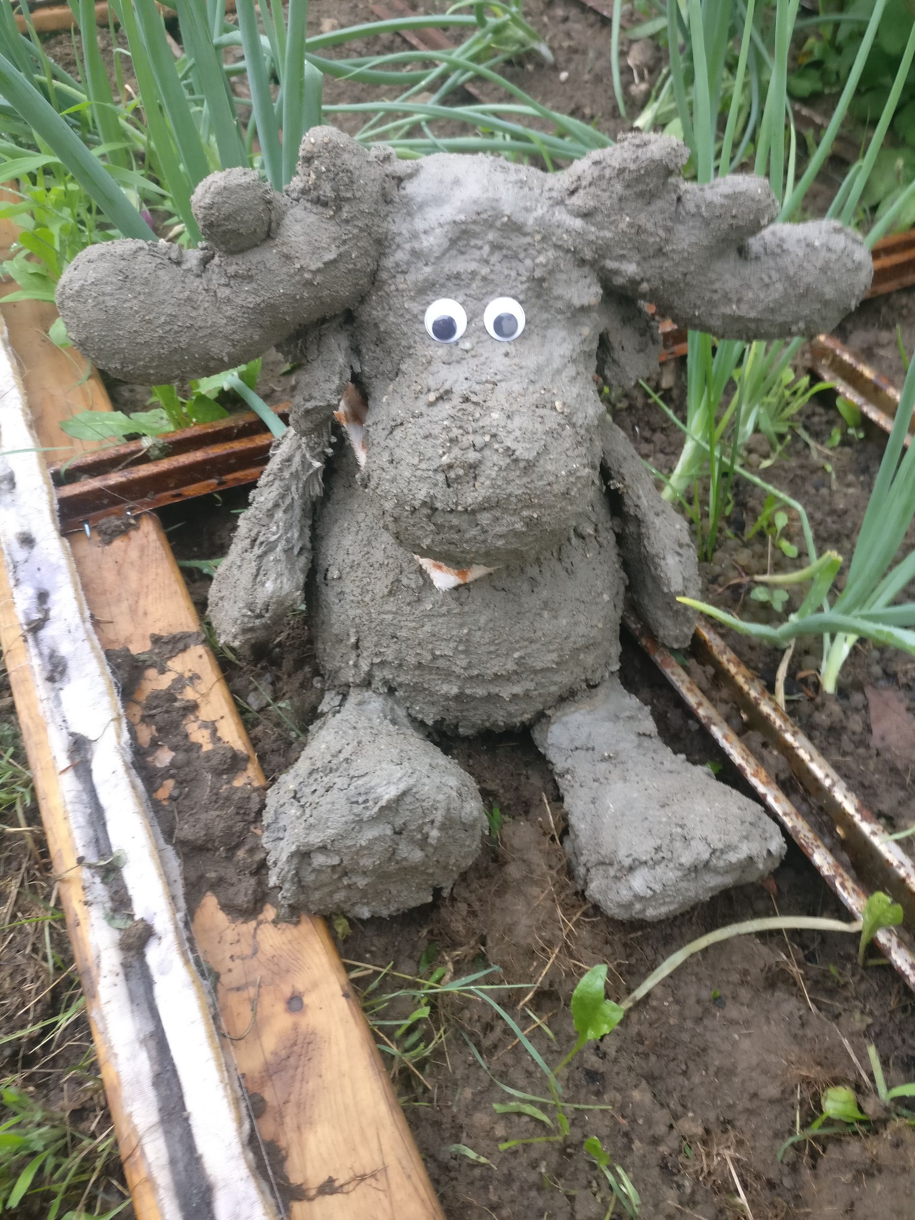 Concrete Stuffed Animal Sculpture : 3 Steps - Instructables
