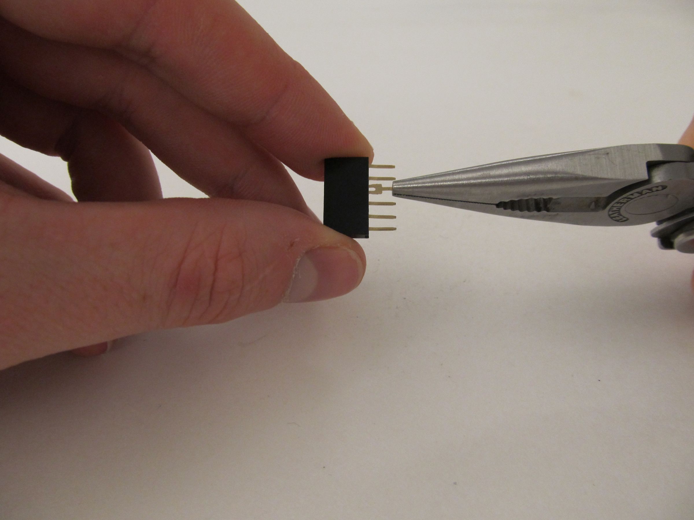 Female and Male Header Pins for Cheap Robots : 9 Steps - Instructables