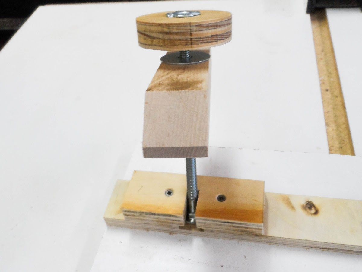 Wood Lathe Duplicator With Angle Grinder : 11 Steps (with Pictures ...