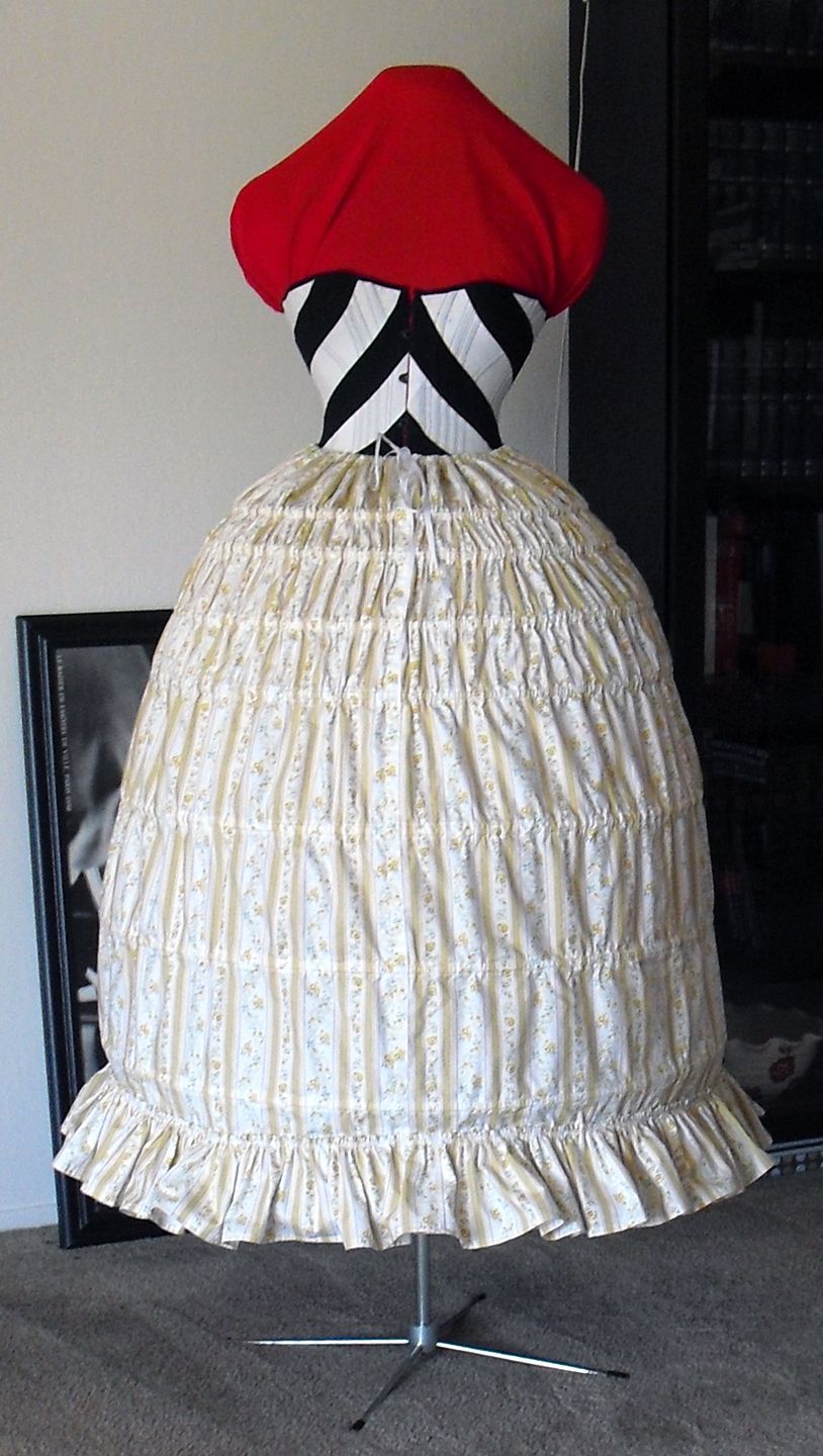 Sewing Your Custom Drafted Hoop Skirt : 5 Steps (with Pictures ...