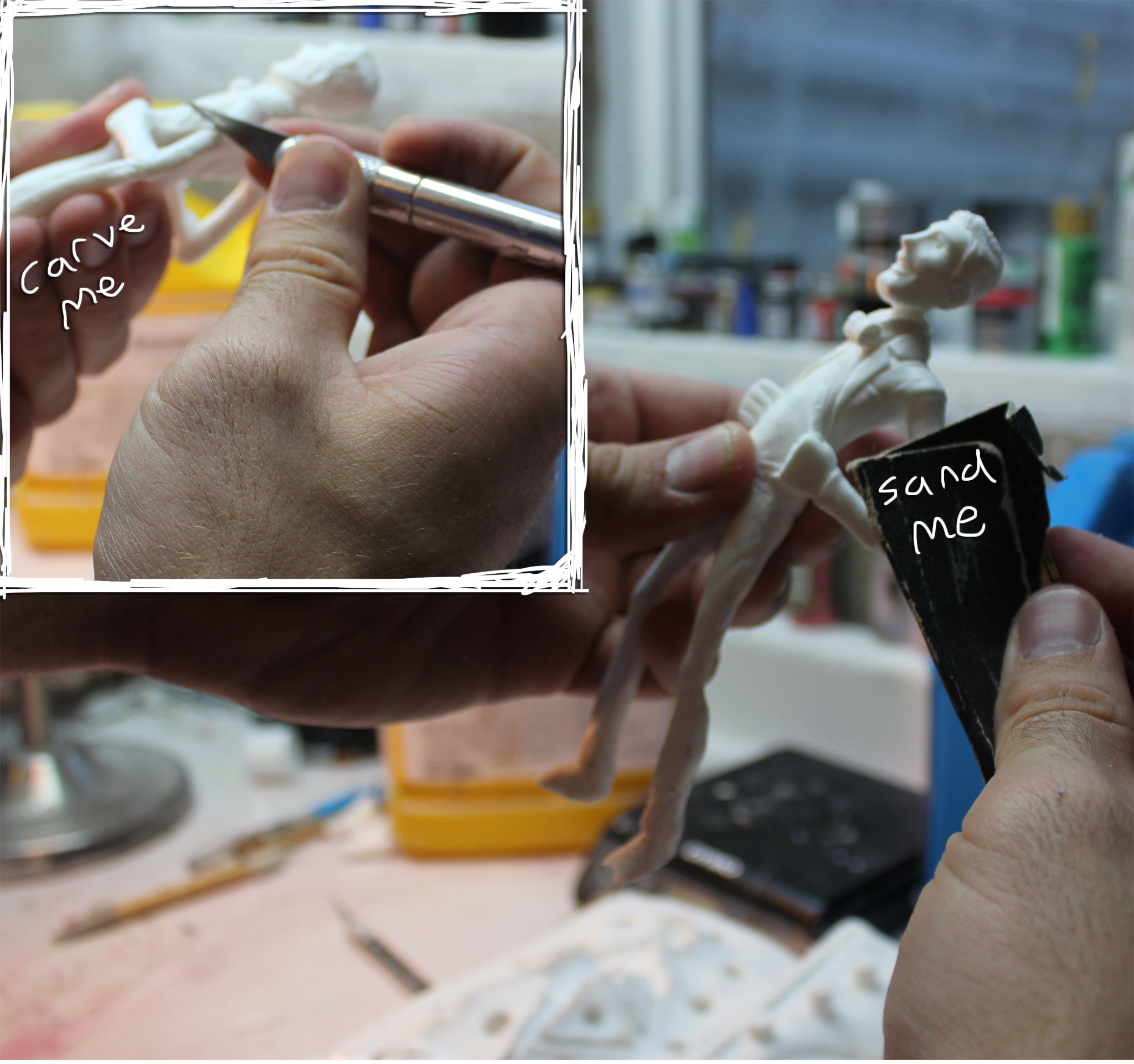 Make a Mold for Your Sculpt or 3D Print! : 24 Steps (with Pictures ...