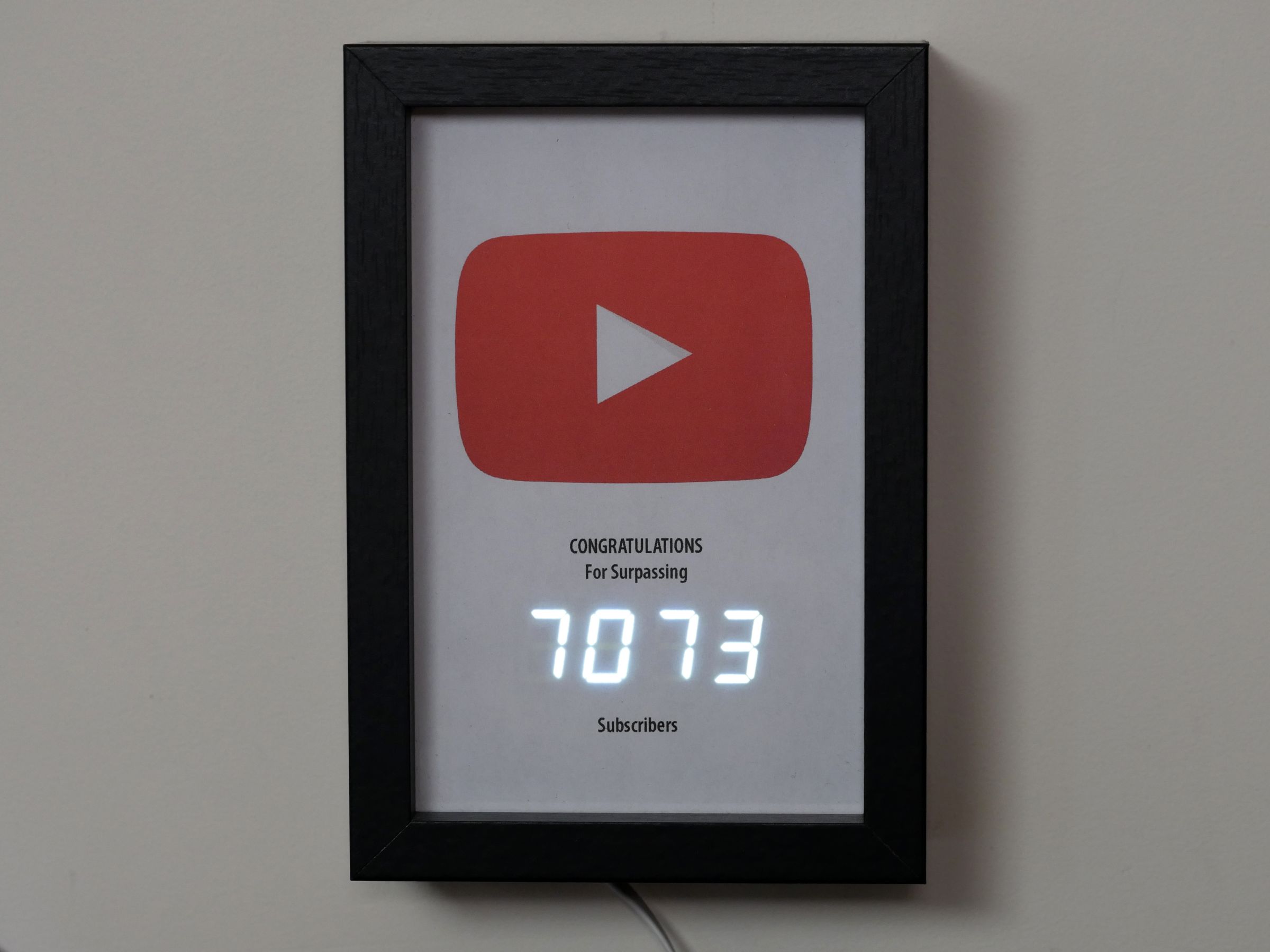 YouTube Subscriber Counter (Under 10K) : 5 Steps (with Pictures ...