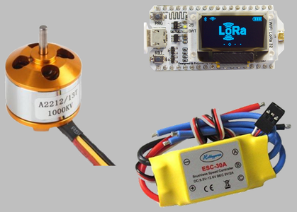 ESP32 LoRa Controlled Drone Engine : 10 Steps - Instructables