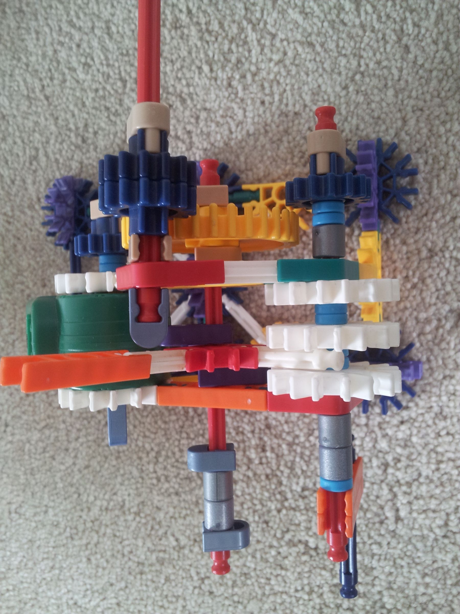 Knex Manual/Motor Gear Box : 7 Steps - Instructables