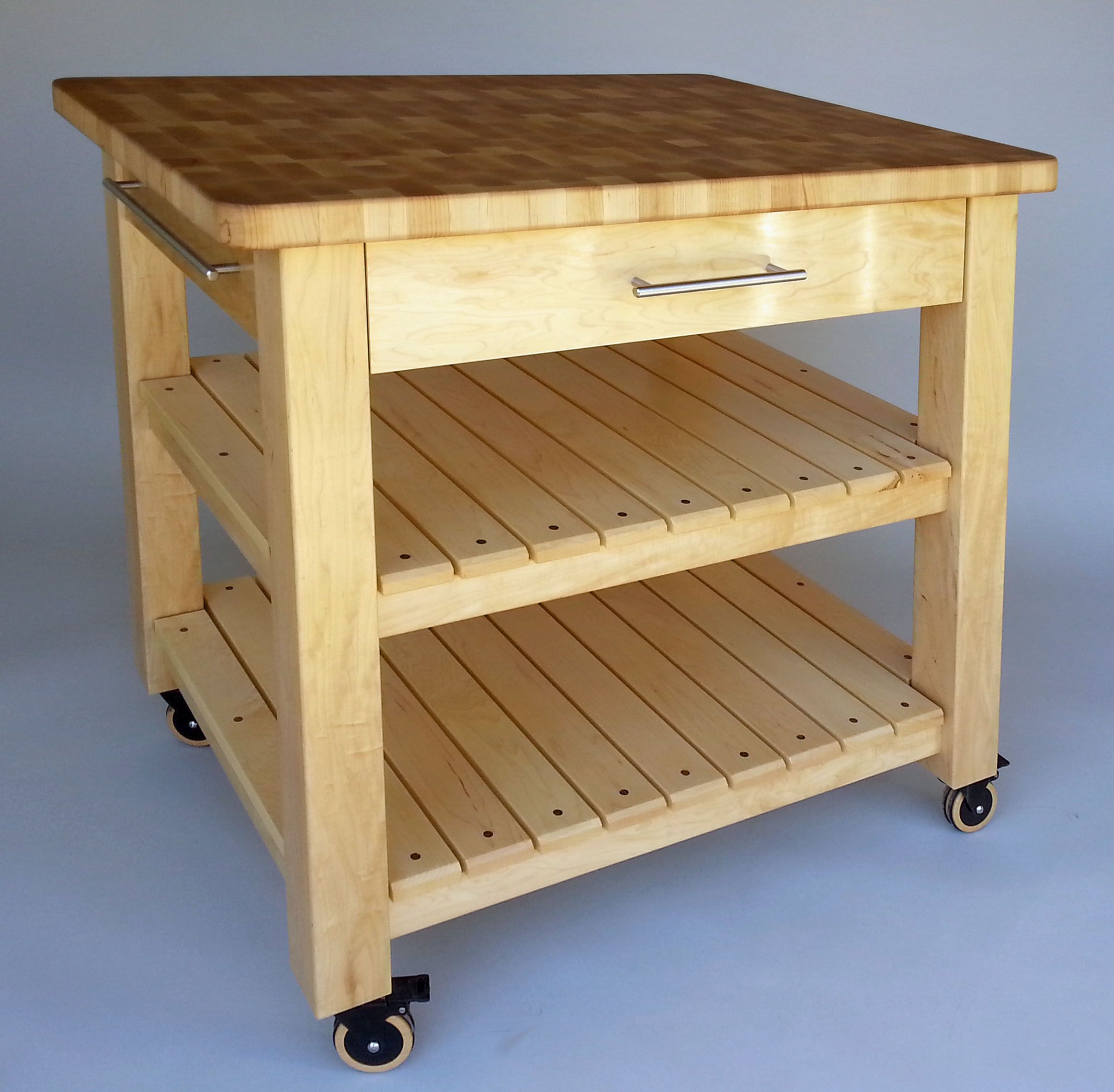 Butcher Block Kitchen Prep Station : 33 Steps (with Pictures ...