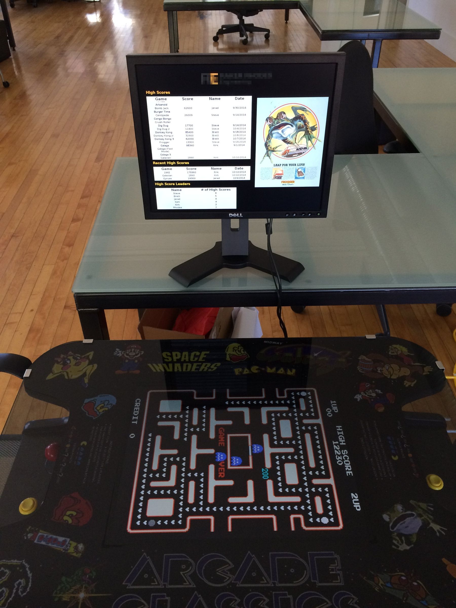 Raspberry Pi Arcade Game High Score DIsplay for Multiple Locations : 12 ...