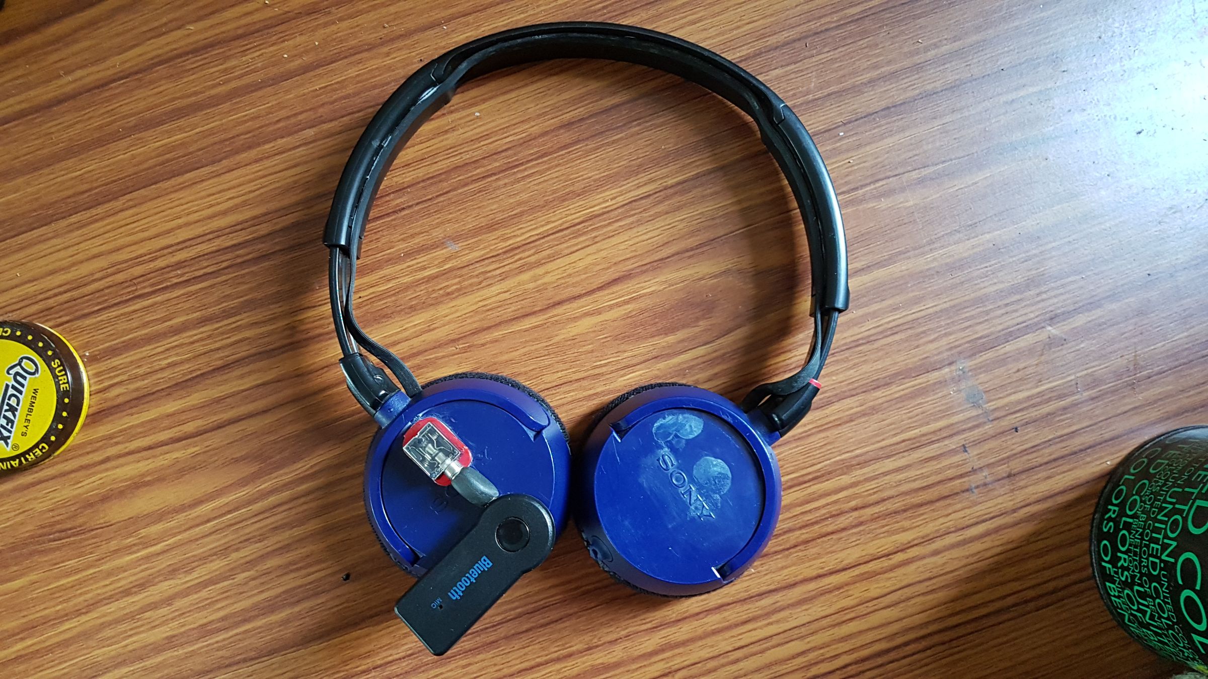 Wired to Wireless Bluetooth Headphone Convertion : 9 Steps (with ...