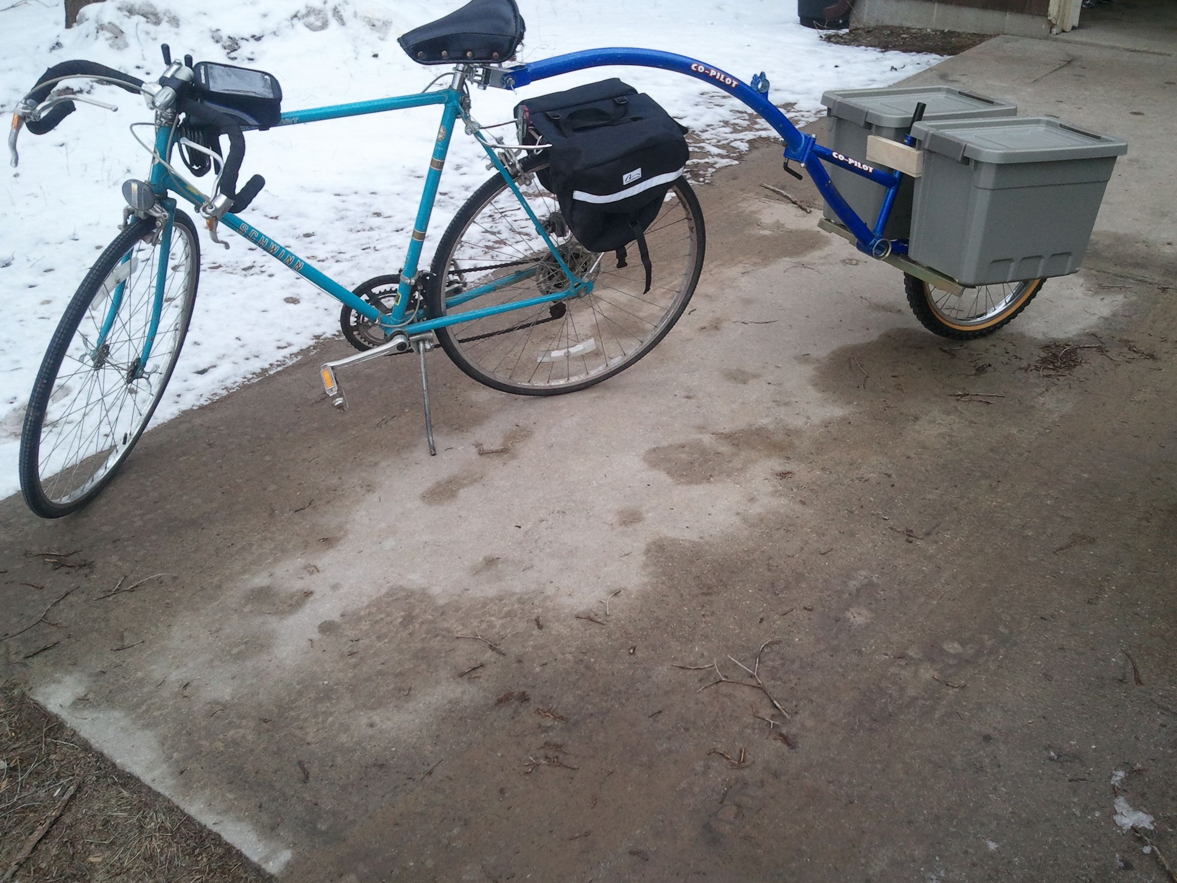 Single Wheel Bicycle Trailer : 9 Steps - Instructables