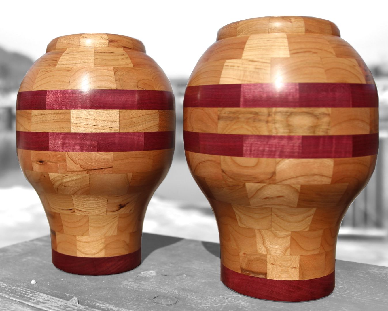 Segmented Cherry Urns : 10 Steps (with Pictures) - Instructables