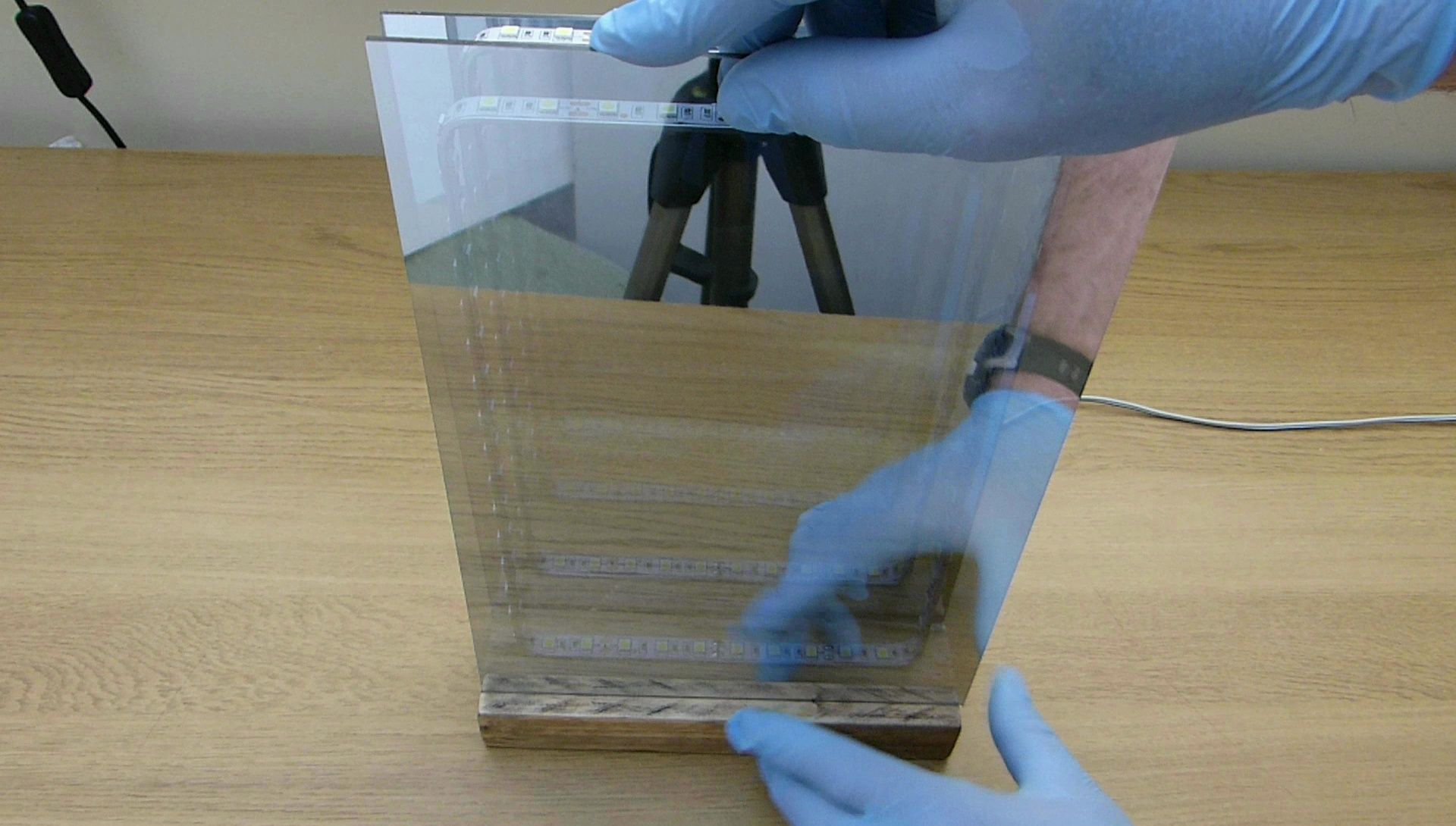 Modern Led Infinity Mirror Table Lamp : 19 Steps (with Pictures ...