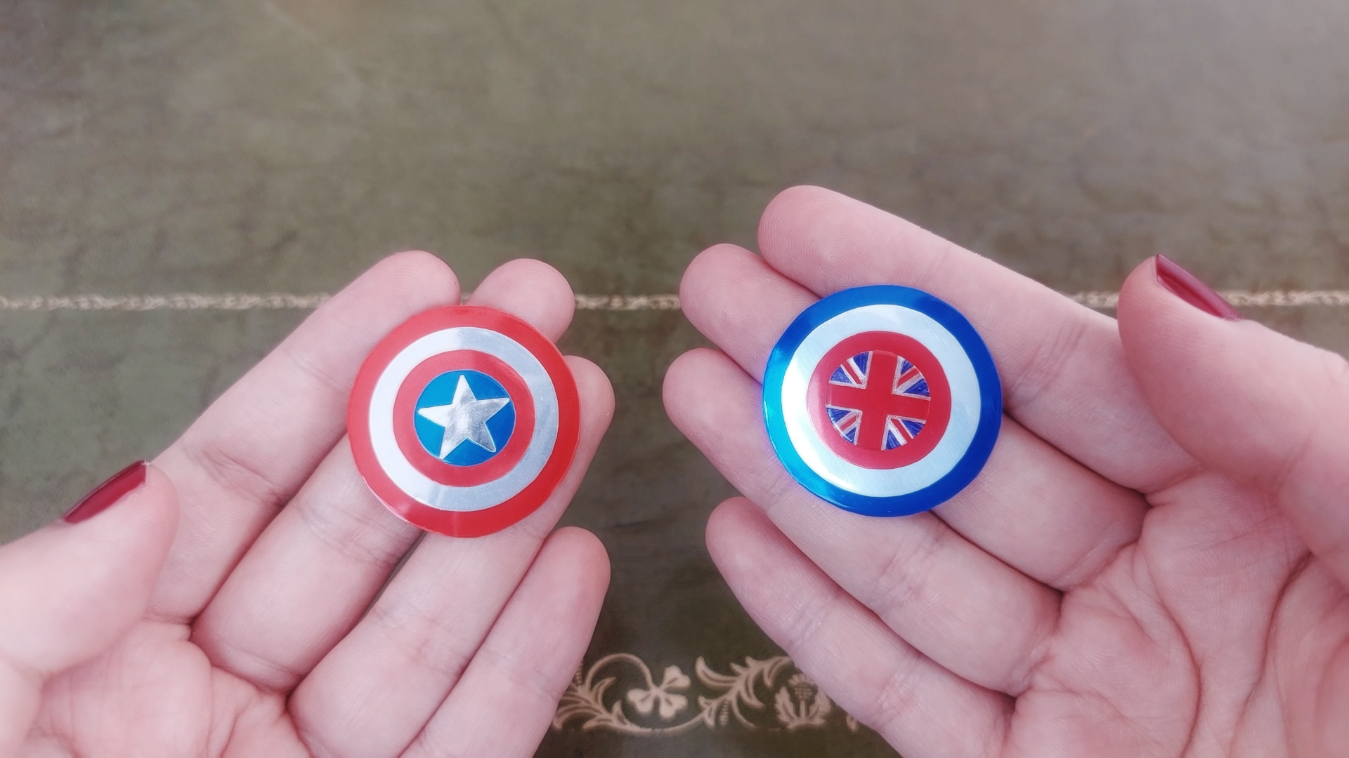 Captain America & Captain Carter Accessories : 12 Steps (with Pictures ...