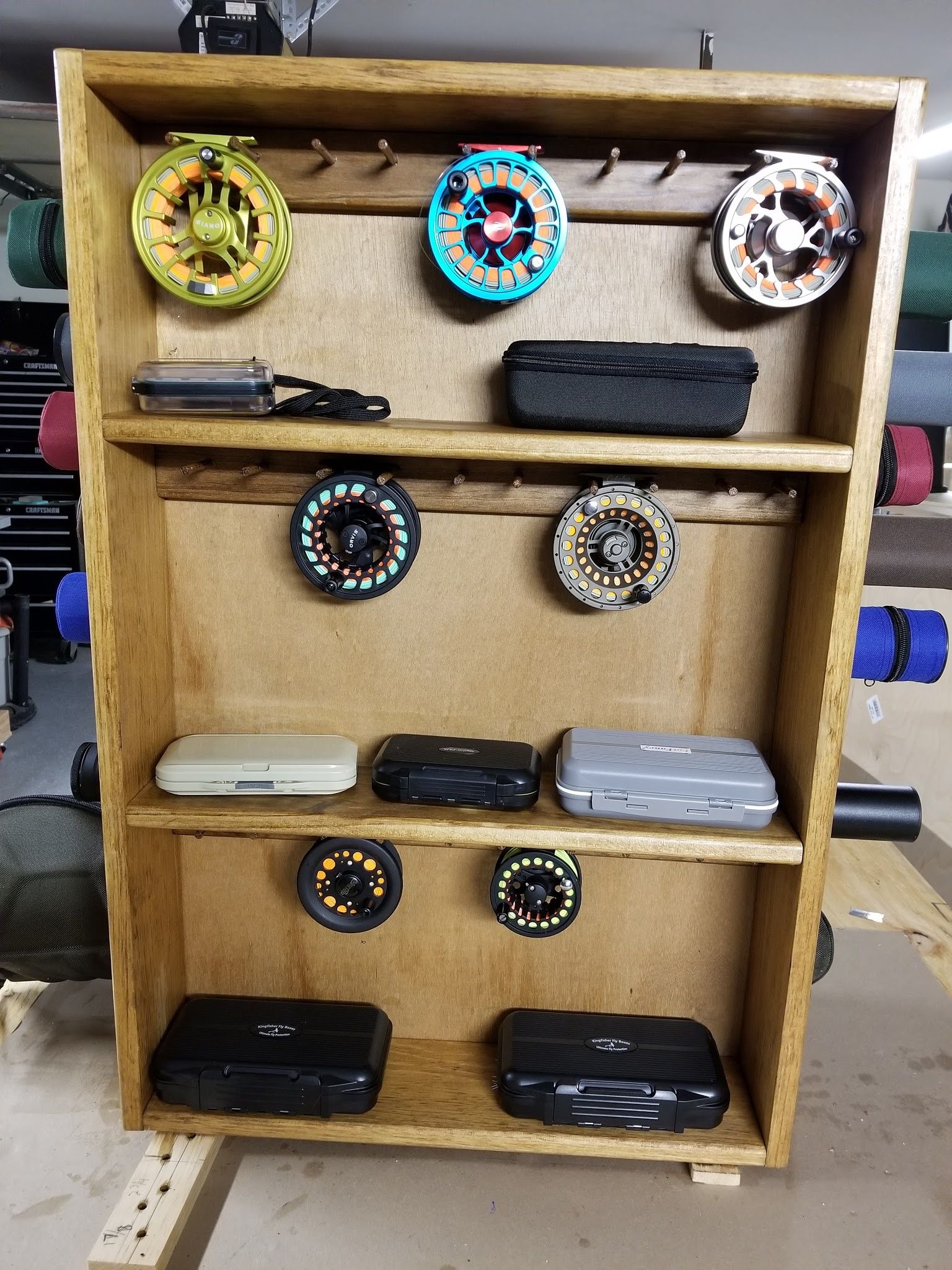 Fly Rod and Reel Storage Shelf : 9 Steps (with Pictures) - Instructables