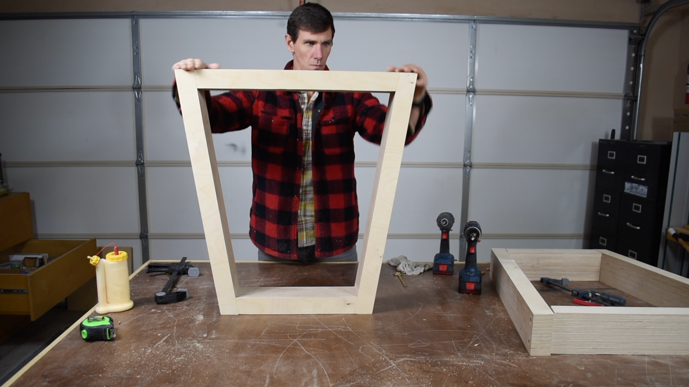 Making High End Furniture From Plywood - DIY Modern Dining Table : 6 ...