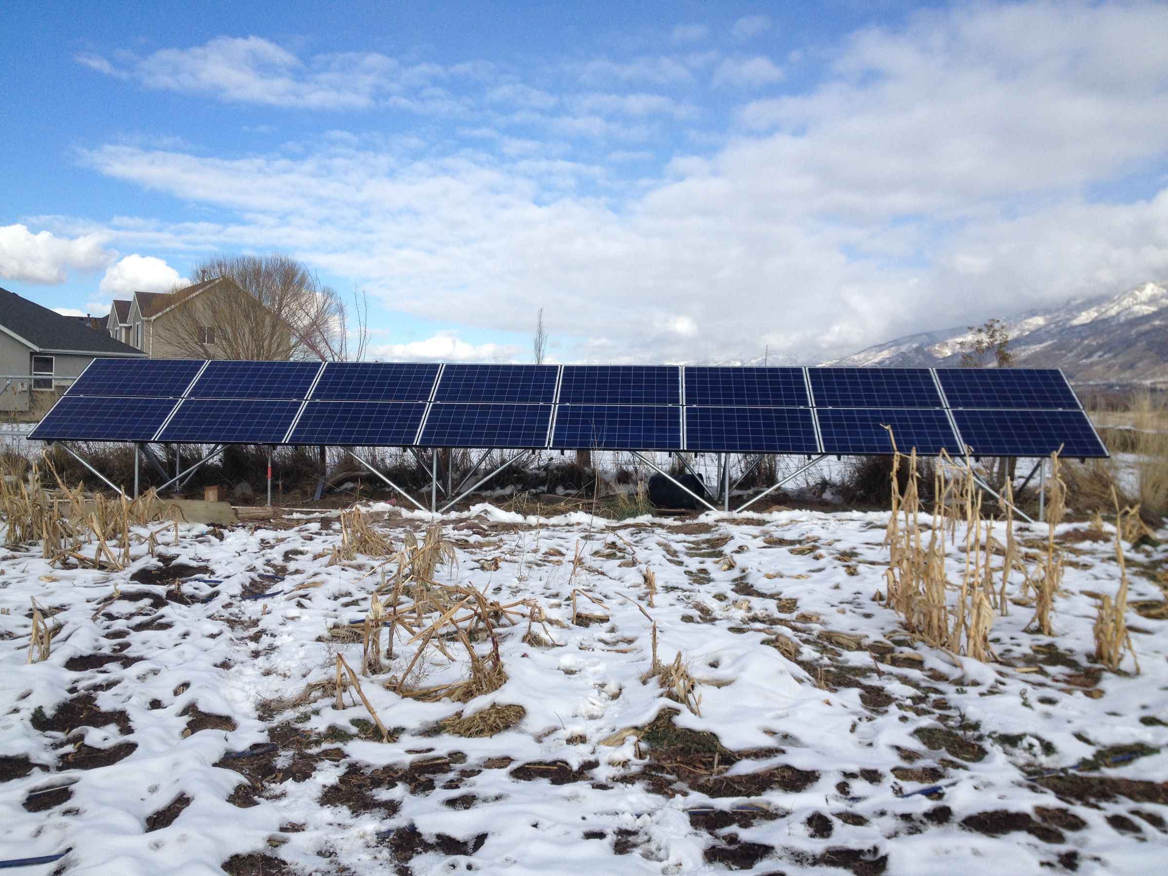 6.3 KiloWatt Ground Mount Home Solar Array : 20 Steps (with Pictures ...