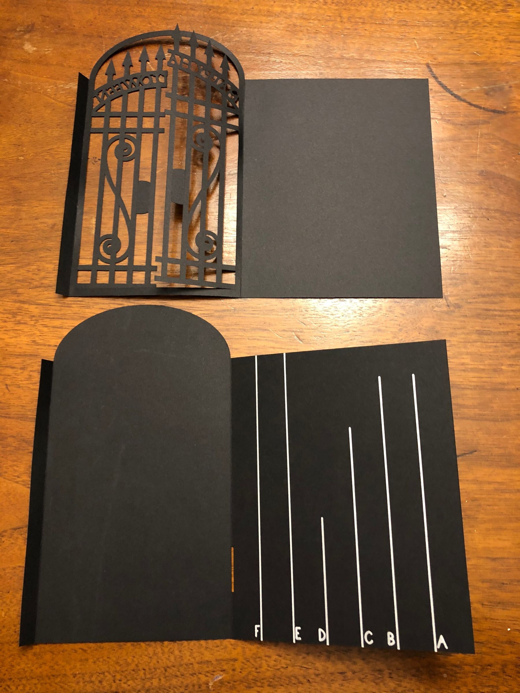 Spooky Cemetery Lightbox Card : 4 Steps (with Pictures) - Instructables