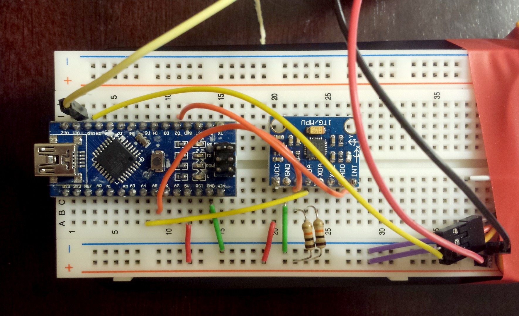 Gyro Stabilizer W/ Arduino and Servo : 4 Steps - Instructables