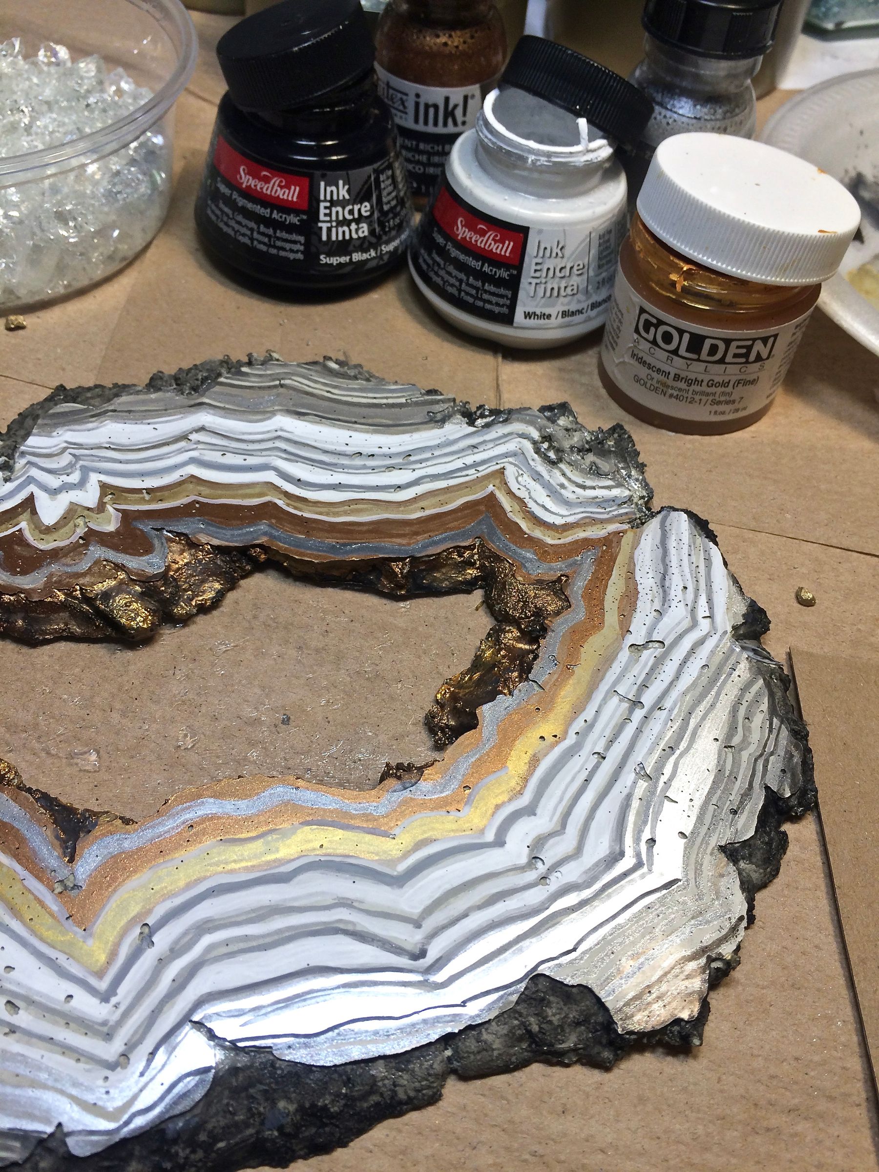 Fabulous Fake Concrete Geodes : 6 Steps (with Pictures) - Instructables