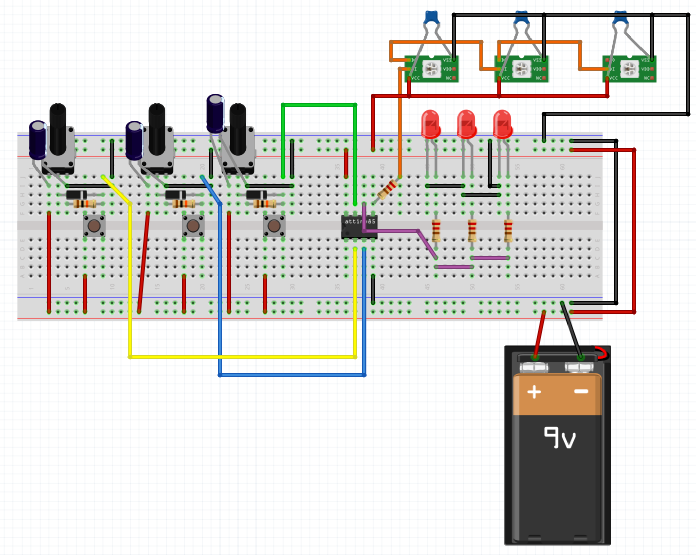 Programmable RGB Mood Light - Attiny85 : 9 Steps (with Pictures ...
