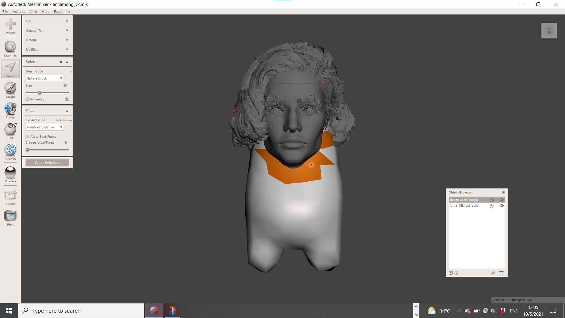 Merging Objects in Meshmixer : 6 Steps - Instructables