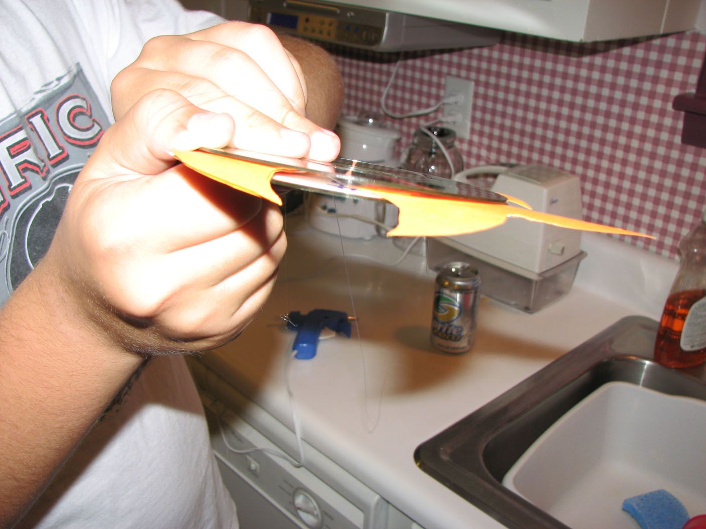 CD ROM Fish Craft : 8 Steps (with Pictures) - Instructables